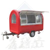 China Long Service Life Food Truck Mobile Snack Vending Cart Trailer for Mobile Kitchen for sale
