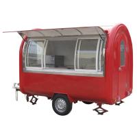 China Full Kitchen Equipment Customized Food Truck Electric Trailer for Snack Business for sale