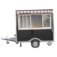 China 200set Full Kitchen Mobile Catering Trailer Food Vending Van for Spare Parts After Service for sale