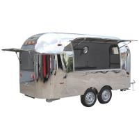 China 200set Full Kitchen Mobile Catering Trailer Food Vending Van for Spare Parts After Service for sale