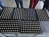China Electric Automatic Cookie Decorating Machine for Bakery Equipment and Biscuit Cookies for sale