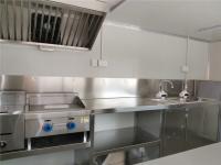 China 2021 Stainless Mobile Food Cart Kiosk for Advertising Company Snack Food Trailer for sale