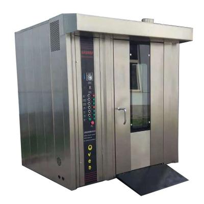China Stainless Steel Commercial Electric Gas Rotary Rack Oven With Diesel for 16 32 Trays for sale