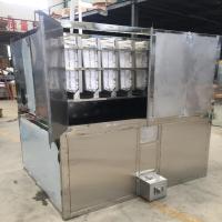 China 1000kg Ice Storage Capacity Ice Block Cube Ice Making Machine for Beverage Needs for sale