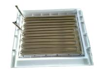 China 1000kg/day Stainless Steel Cube Ice Machine Evaporator with 29mm*29mm*22mm Ice Size for sale