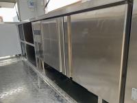China Juice Milk Tea Cart Hot Food Mobile Food Trucks Trailer with 1000kg Long Service Life for sale