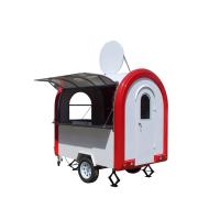 China Dairy Products Application Full Kitchen and Toilet Mobile Food Truck with 1500W Voltage for sale