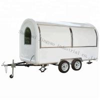 China Customised 220V/110V Mobile Food Cart Food Trailer Ice Cream Rolls Coffee Hot Dogs for sale