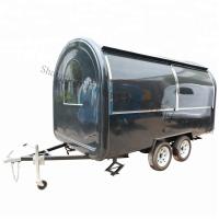 China Customised 220V/110V Mobile Food Cart Food Trailer Ice Cream Rolls Coffee Hot Dogs for sale