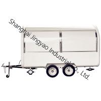 China Outdoor Mobile Food Cart Concession Trailer for Soft Serve Ice Cream Cream Machine for sale