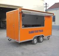 China 2300*1650*2300mm Mobile Food Kitchen Truck Cart Trailer with Perfect in Australia for sale