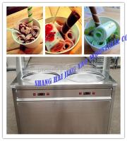 China Silver Stainless Steel Fried Ice Cream Roll Machine Parts for Long-lasting Rolls for sale