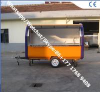 China 2300*1650*2300mm Mobile Food Kitchen Truck Cart Trailer with Perfect in Australia for sale