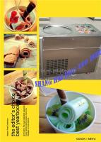 China Silver Stainless Steel Fried Ice Cream Roll Machine Parts for Long-lasting Rolls for sale