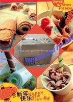 China Silver Stainless Steel Fried Ice Cream Roll Machine Parts for Long-lasting Rolls for sale