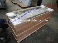 China Ice Cream Silver Double Pan Fried Rolls Machine for Homemade Frozen Delights for sale