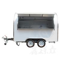 China Voltage 1500W Electric Truck Mobile Food Trailer with Full Kitchen and Refrigeration for sale
