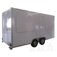 China Voltage 1500W Electric Truck Mobile Food Trailer with Full Kitchen and Refrigeration for sale