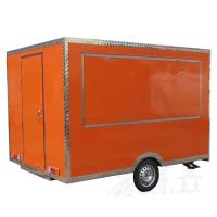 China Europe Market Stainless Steel Electric Food Truck Trailer for Hot Dog Pizza Ice Cream for sale