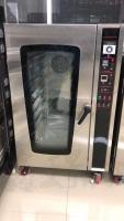 China 10 Trays Electric Hot Air Fryer Convection Oven for Food Industry Baking Equipment for sale