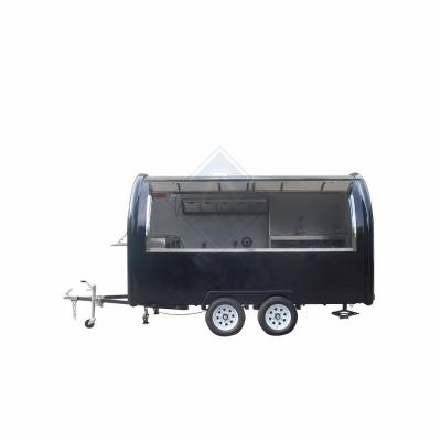 China Snack Food Application 220/300/400/500x200x235cm Design Coffee Donuts Mobile Food Truck for sale