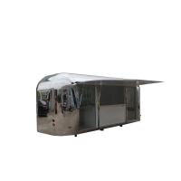 China Fully Equipped Food Trucks Train with Hot Dog Coffee Cart Road Wheel 1500W Voltage for sale