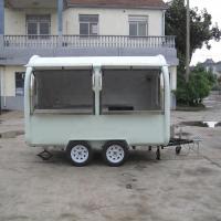China Airstream Food Trucks Mobile Food Trailer Perfect for Ice Cream and Hot Dog Snacks for sale
