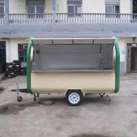 China Airstream Food Trucks Mobile Food Trailer Perfect for Ice Cream and Hot Dog Snacks for sale