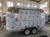 China Shanghai Jingyao Ice Cream Cart /Food Trucks Trailer Caravan with Construction Works for sale