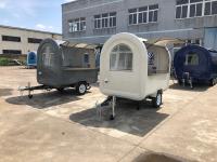 China Shanghai Jingyao Ice Cream Cart /Food Trucks Trailer Caravan with Construction Works for sale