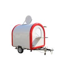 China 3m Food Trailer Truck for Catering Hot Dog and Ice Cream Street Restaurant 0-20KW for sale