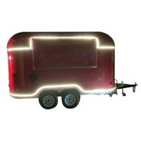 China Vending Snack Food Kiosks for Garment Shops Function Concession French Fries Carts for sale