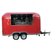 China Vending Snack Food Kiosks for Garment Shops Function Concession French Fries Carts for sale