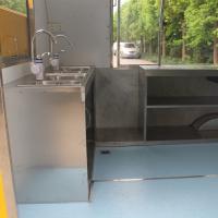 China Vending Snack Food Kiosks for Garment Shops Function Concession French Fries Carts for sale