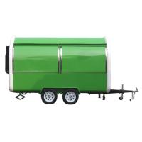 China High Productivity Food Cart Trailer with Drivable Bake Oven in Shanghai for sale