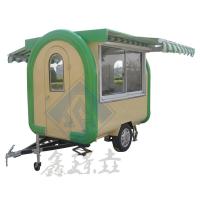 China 110V/220V/380V Voltage Heavy Duty Mobile Catering Food Trailer Best Buy Street Vending for sale