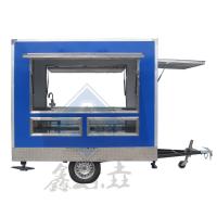 China 110V/220V/380V Voltage Heavy Duty Mobile Catering Food Trailer Best Buy Street Vending for sale