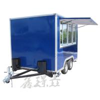 China 110V/220V/380V Voltage Heavy Duty Mobile Catering Food Trailer Best Buy Street Vending for sale