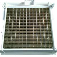 China 500kg Per Day High Productivity Ice Cube Evaporator with Copper Square Grid Size 22*22*22 for sale