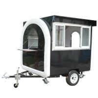 China 2300*1650*2300mm Food Caravan Long Service Life Mobile Crepe Maker Grocery Trolley for sale