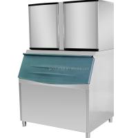 China Industrial 2ton Cube Ice Maker with 160KG/DAY Capacity and R134a/R404A Refrigerant Made for sale