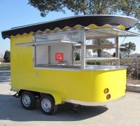 China Great Customized Motor Food Trailer 2300*1750*2100mm Mobile Buffet Food Truck for sale
