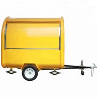 China Electric Mobile Rotisserie Chicken Trailer BBQ Grill 220*160*210cm for Food Business for sale