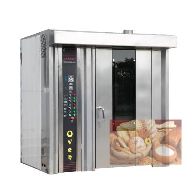 China 32-Tray Automatic Gas Electric Rotary Oven for Pita Bread Baking Food Processing Machine for sale