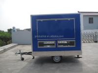 China Donut French Fries and Hamburger Multifunctional Mobile Food Trucks 220v/110v Voltage for sale