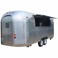 China Fast Outdoor Enclosed Concession BBQ Food Trailer with Customised Design and Materials for sale