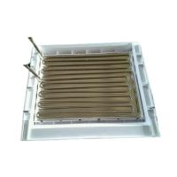China Customized Ice Grids Copper Square Ice Cube Block Maker Cube Ice Evaporator With Cover for sale