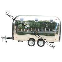 China 1500KG Mobile Food Trailer Fast Street Vending Cart with Style and High Sales Volume for sale