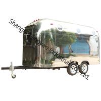 China 1500KG Mobile Food Trailer Fast Street Vending Cart with Style and High Sales Volume for sale
