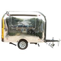 China 1500KG Mobile Food Trailer Fast Street Vending Cart with Style and High Sales Volume for sale